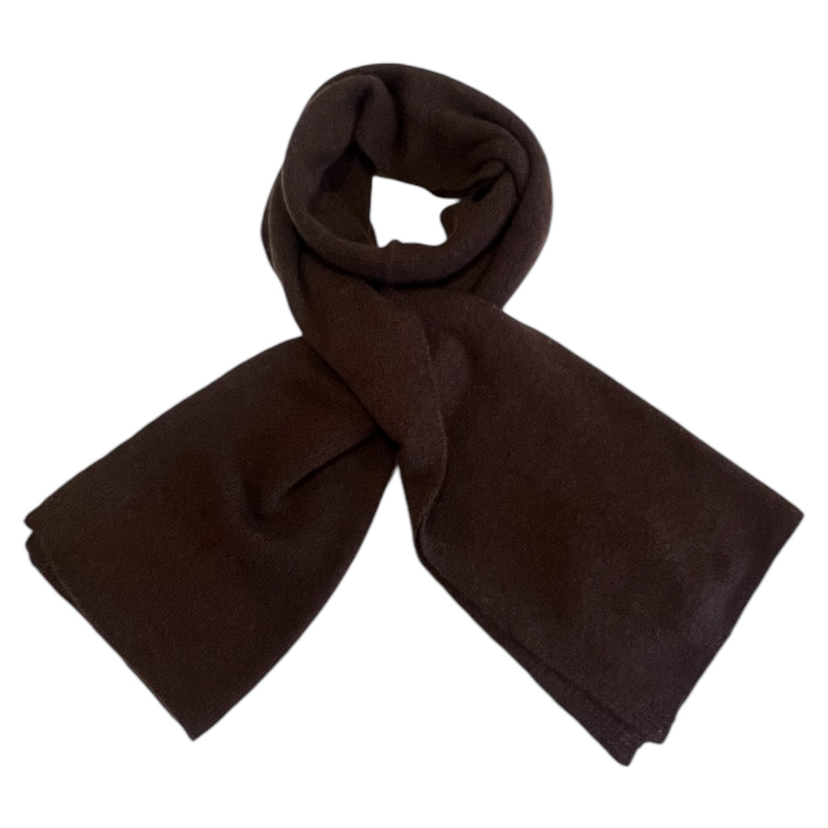 100% Cashmere Chocolate Brown Scarf – Kenmare Cashmere