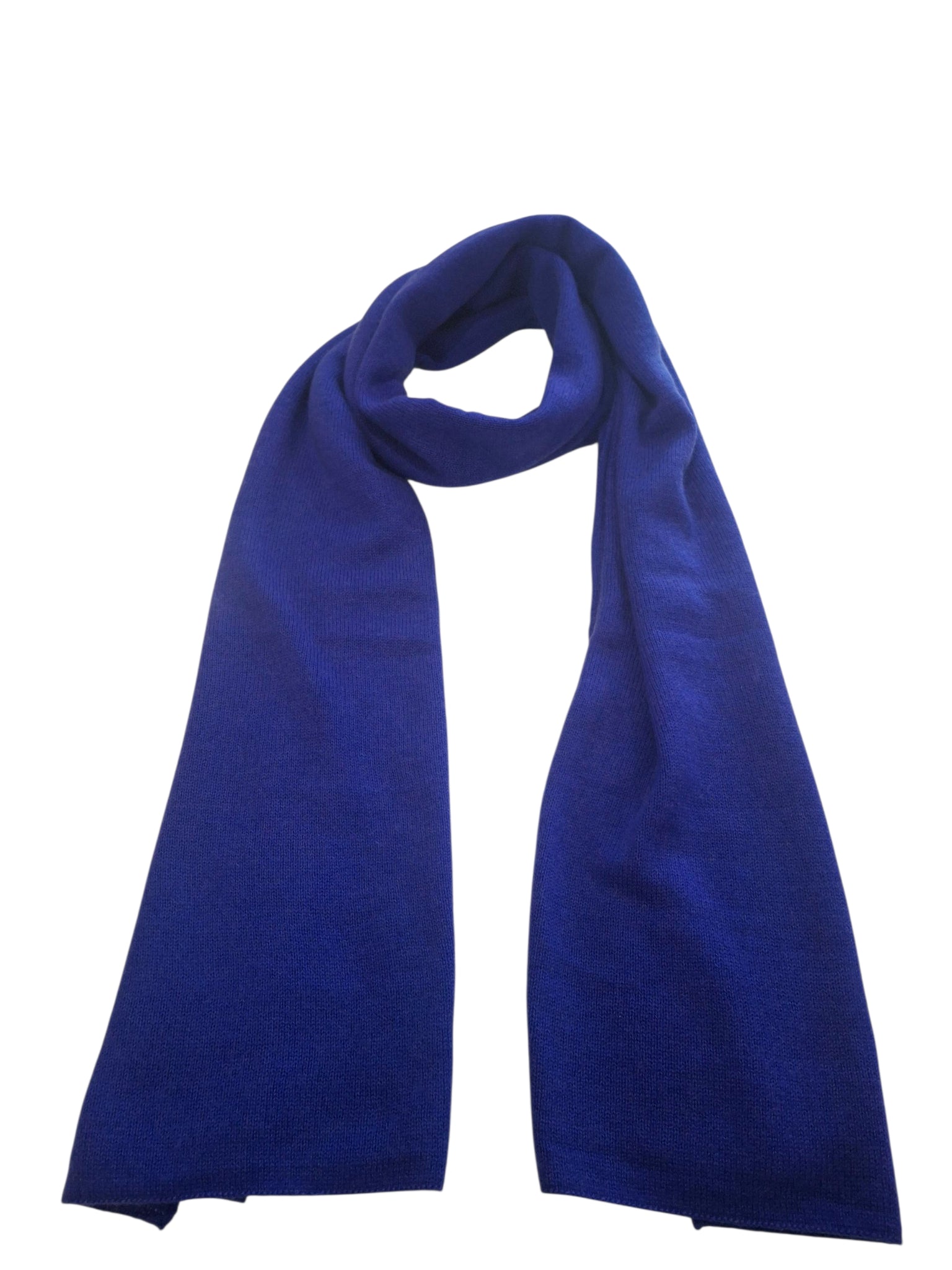 100% Cashmere Cobalt Blue Travel Wrap Large - Kenmare Cashmere